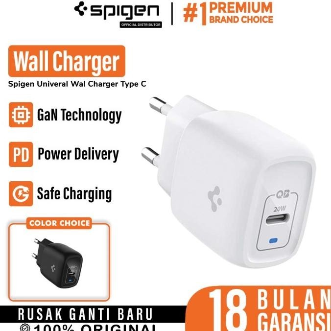 Spigen Powerarc Station Pro Type C Charger Adapter Gan Fast Charging | Shopee Malaysia