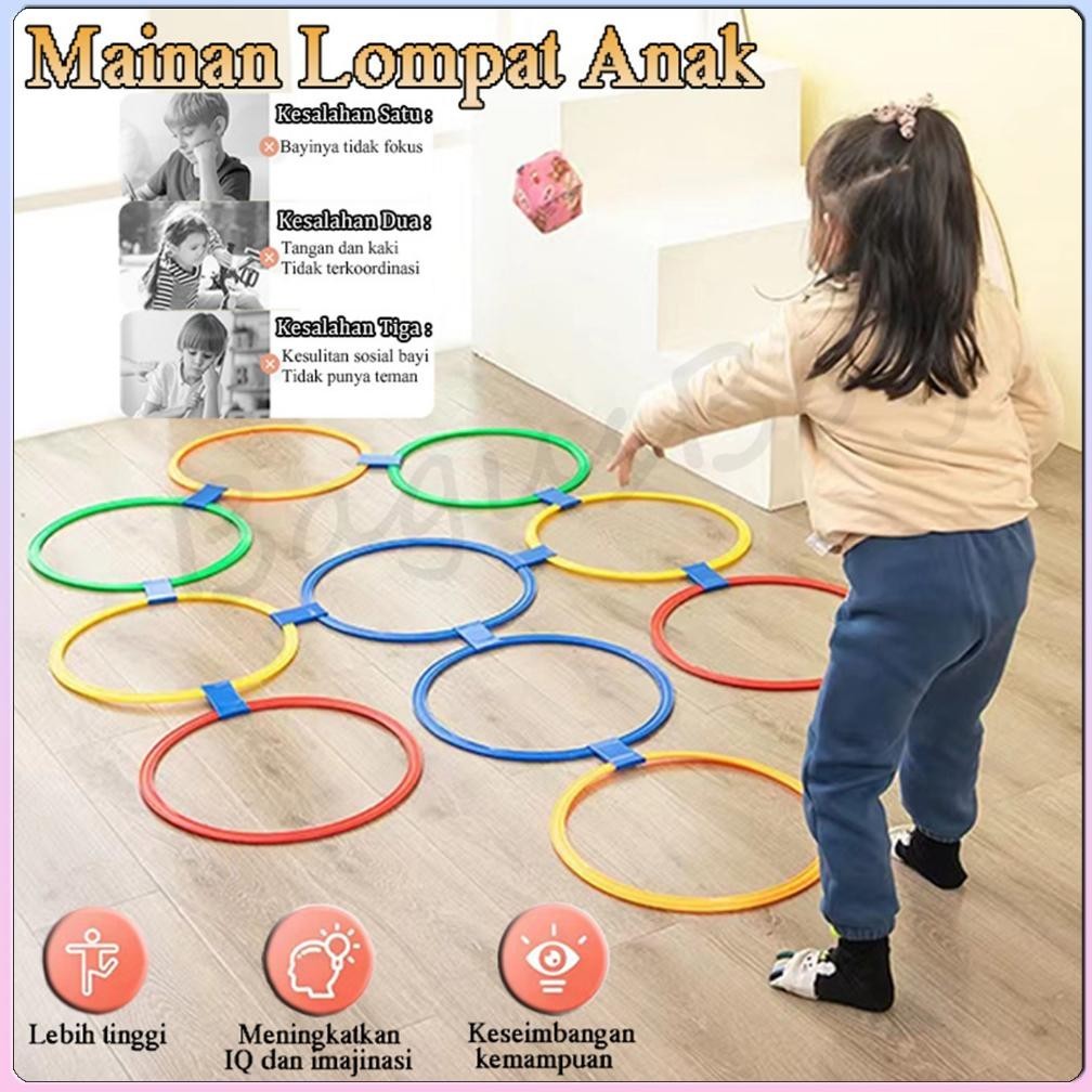 Ready Hopscotch Toy/Indoor & Outdoor Toys/Kids Jumping Toy/Hopscotch ...