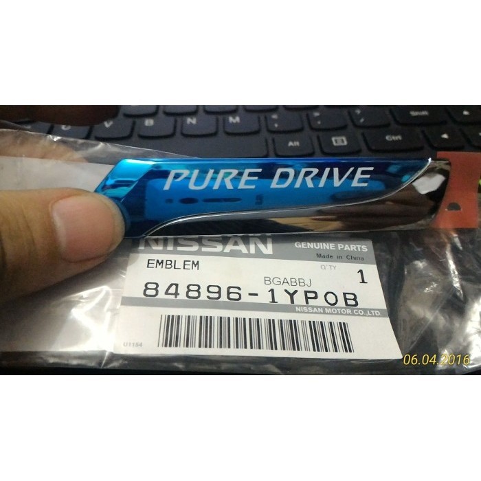 Nissan Pure Drive Trunk Emblem | Shopee Malaysia