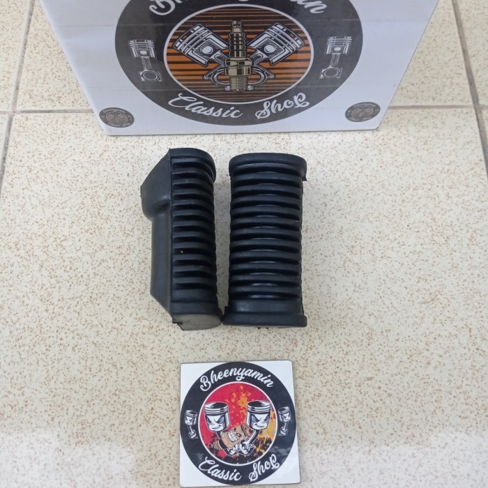 Rubber Ruber Step Postep Fostep Front Suzuki Rc80 Rc100 Dk Spirit Bravo ...