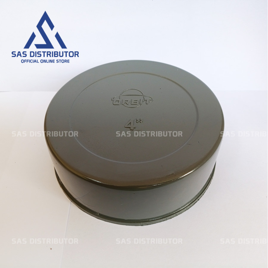 4" inch PVC Orbit hubcap | Cap 4" inch | 4" inch D Pipe Hub | Round ...