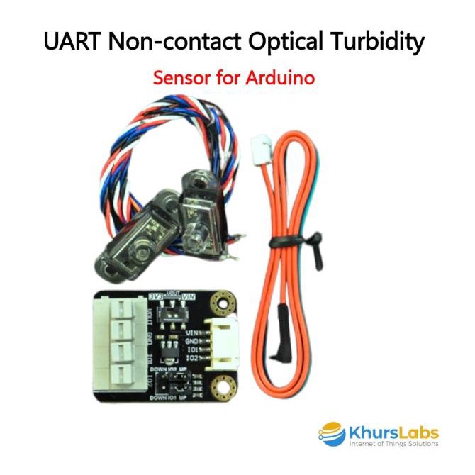 Dfrobot Uart Non Contact Optical Turbidity Sensor For Arduino Shopee Malaysia
