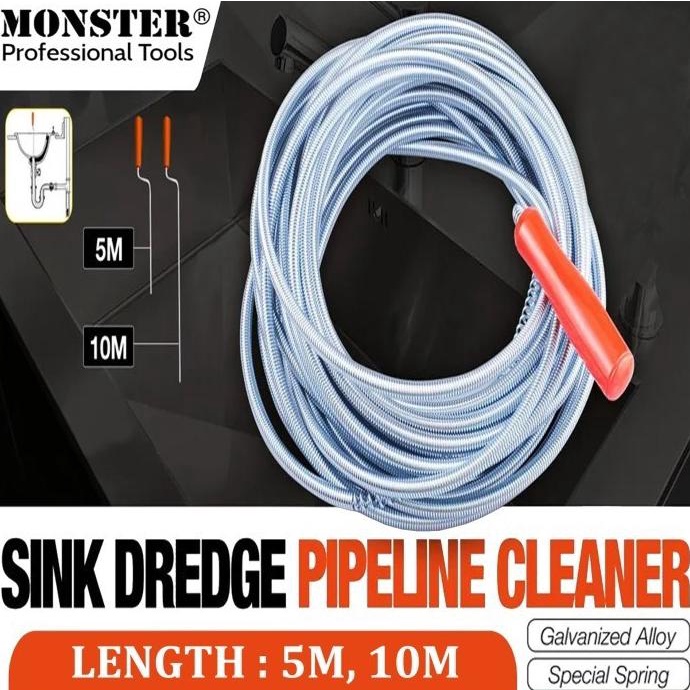 Pipe Cleaner Wire Cleaning Clogged Water Pipeline Clog 5 10 Meters ...