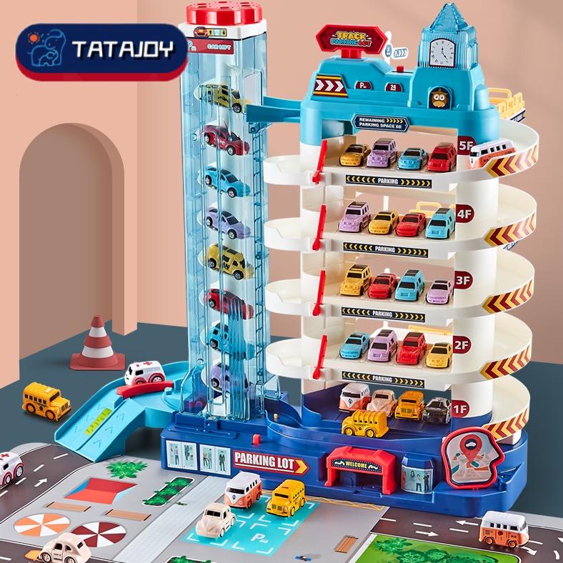 Efficient Tatajoy Toy Parking Lot Toy Car Parking Toy Car Parking Car ...