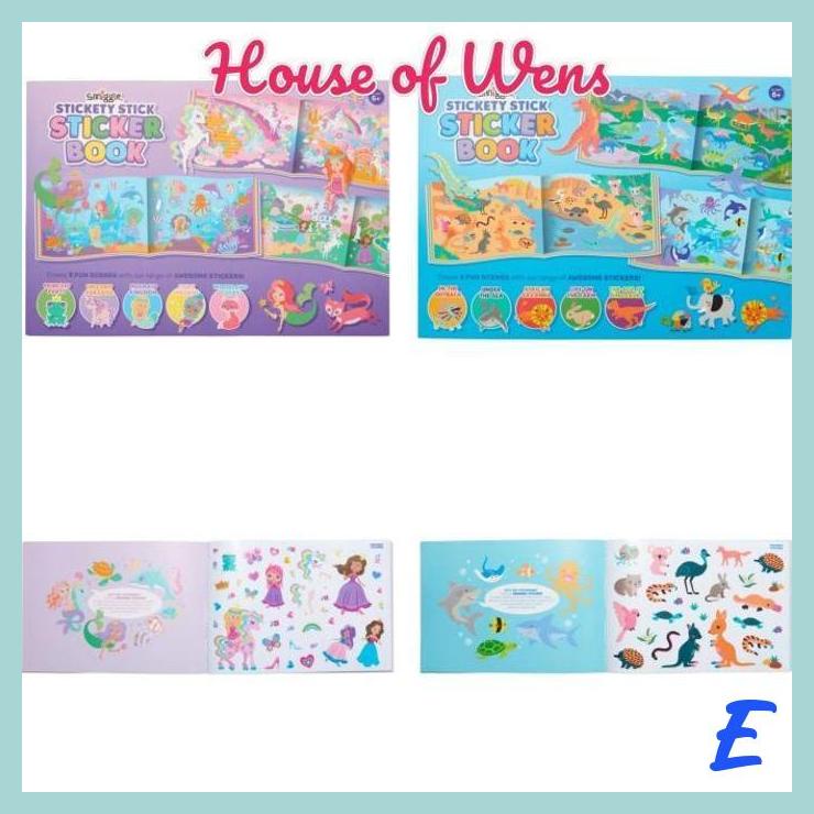 | Hso | Smiggle STICKETY STICK STICKER BOOK ORIGINAL SMIGGLE STICKER ...