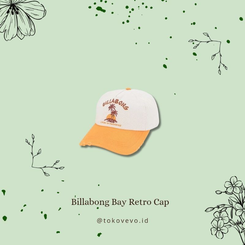Original Billabong Hat - Bay Retro Cap | Shopee Malaysia