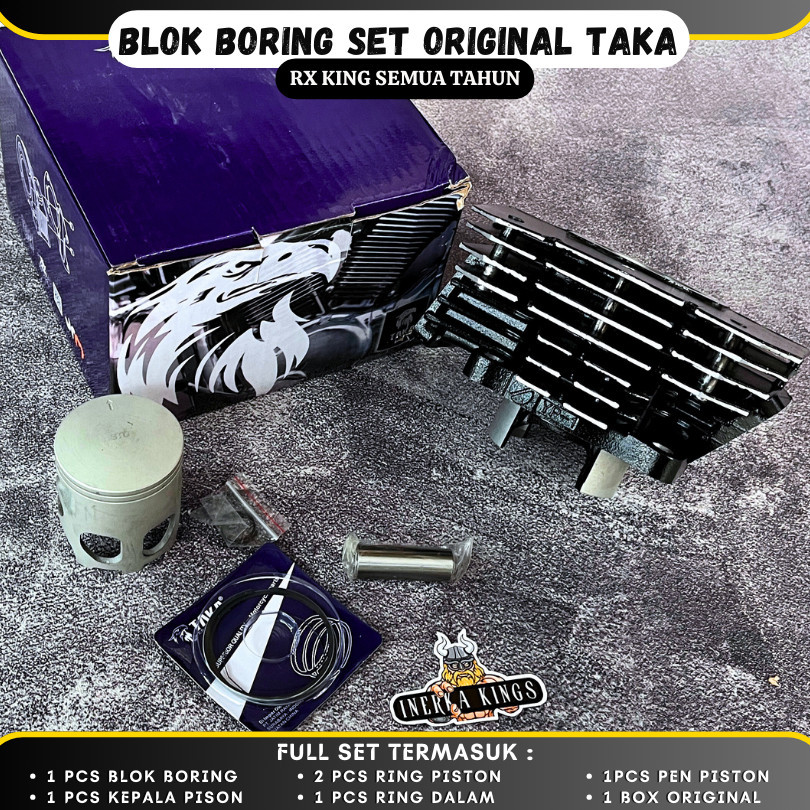 Cylinder Block Boring Piston Full Set Rx King Cylinder Yp1 Original ...