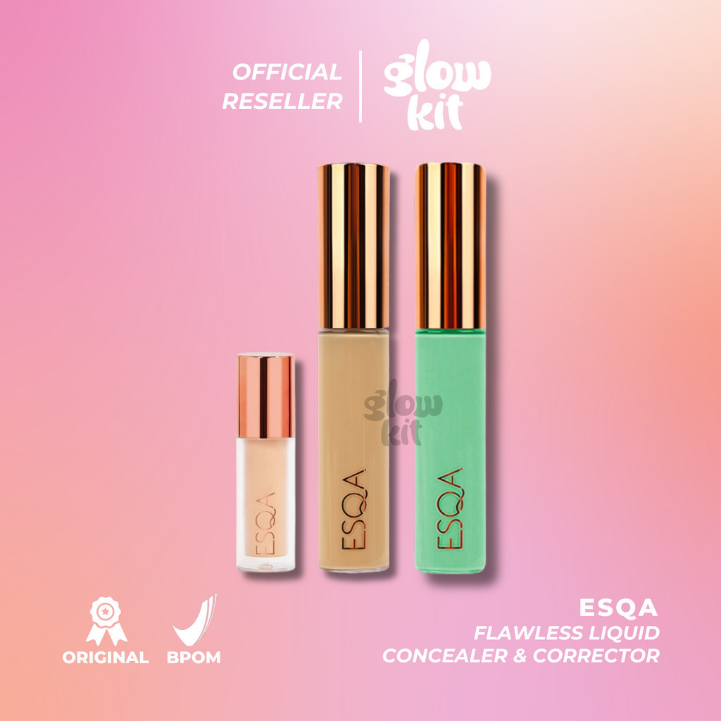 Esqa Flawless Liquid Concealer/Corrector/100% Original Esqa | Shopee ...