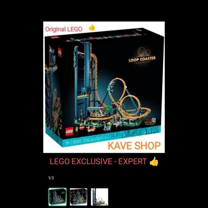 Lego 10303 Exclusive: Loop Coaster | Shopee Malaysia