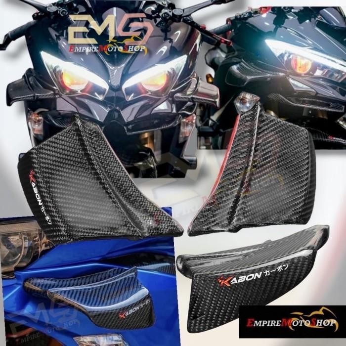 Kabon Side Winglet ZX25R ZX 25 R 25R Carbon Ducati Model Side Wing ...
