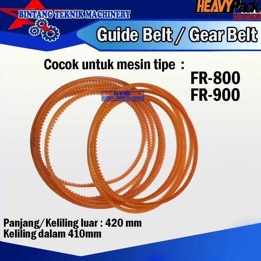 New Guide belt Van belt Timing belt Continuous Band Sealer FR-800 FR ...
