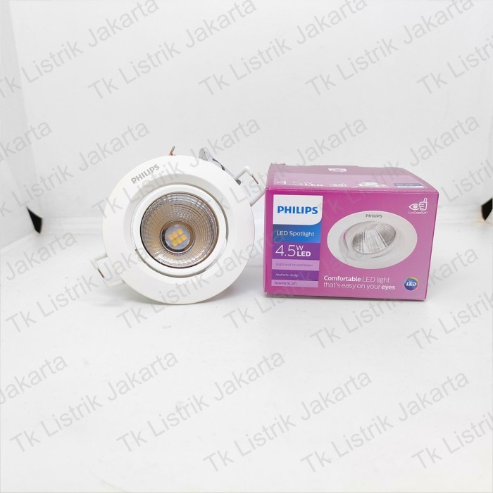 PHILIPS Recessed spot light SL201 KYANITE 070 4.5W EC RD | Shopee Malaysia