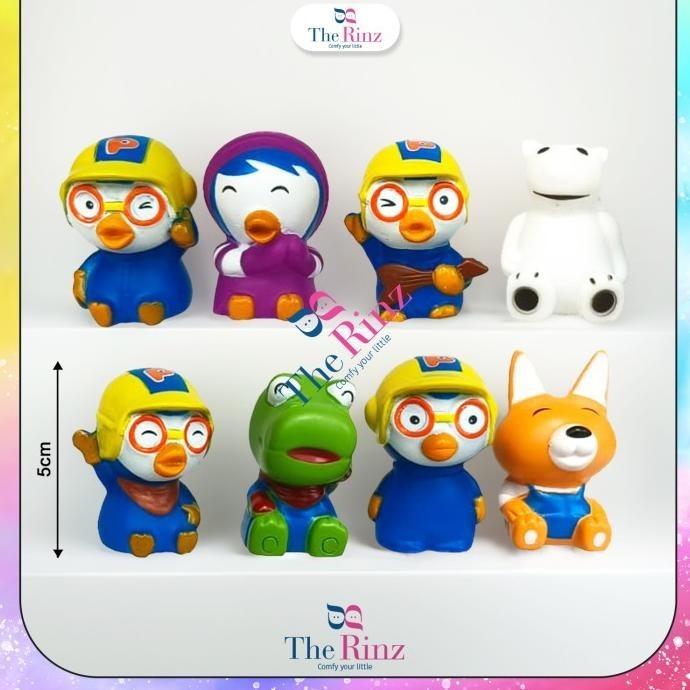 Pororo Figure Set contains 8 HFS | Shopee Malaysia