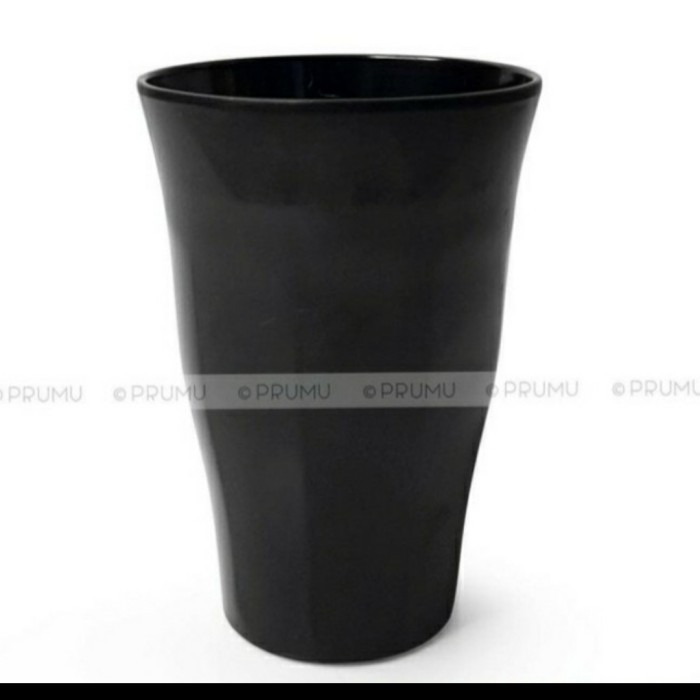 HITAM Black Glass Cafe Restaurant Japan Drinking Water Ocha Tea Juice ...