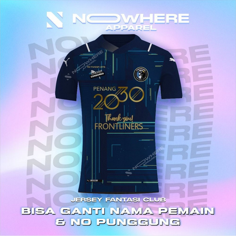 Jersey Penang FC Home Away 2021 2022 | Shopee Malaysia