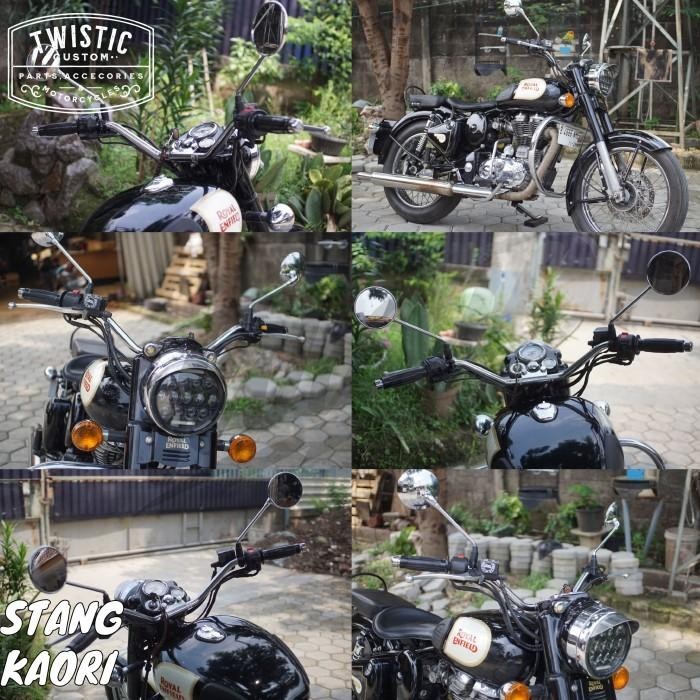 Kaori Motorcycle Stir Handlebar W175 XSR RE Hunter 350 Meteor W250 ...