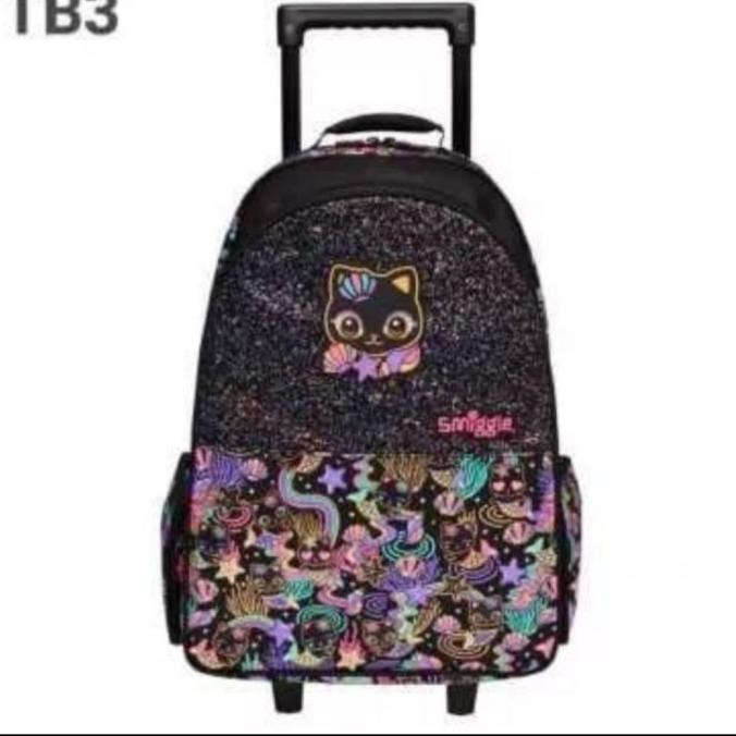[Ready] Smiggle Trolley Black Cat Backpack/ Gift/ Girls' Backpack ...