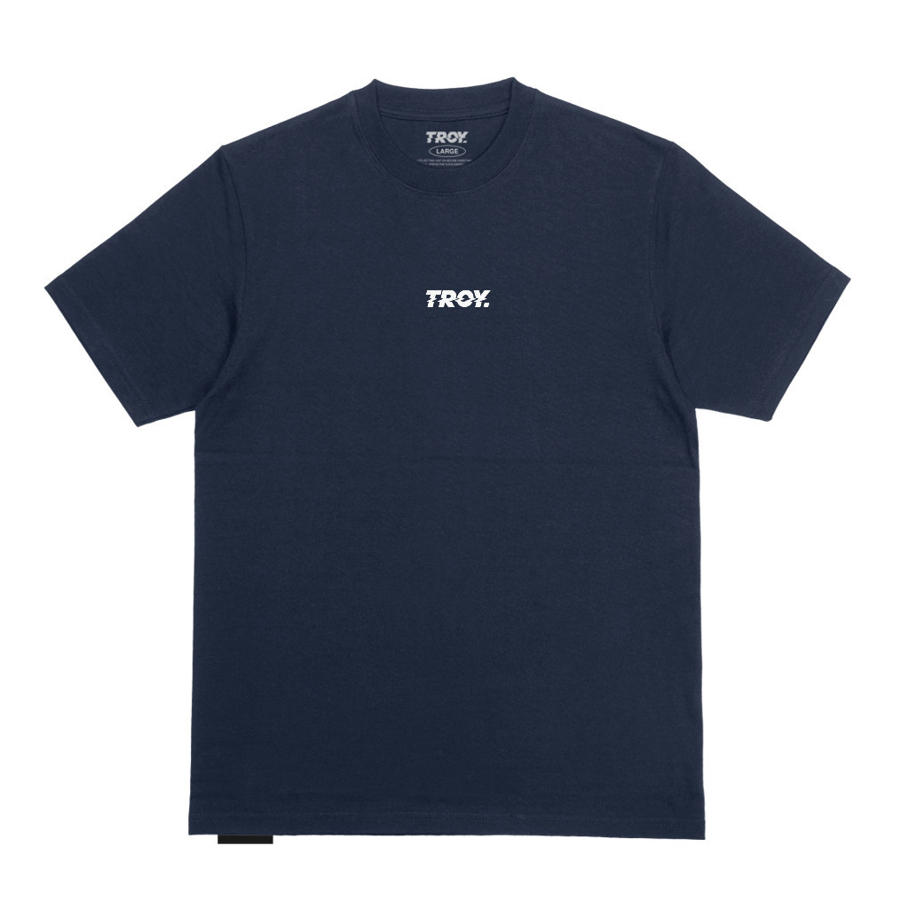 Troy Company Tshirt Navy Basic Tee Logo MT 2045 | Shopee Malaysia