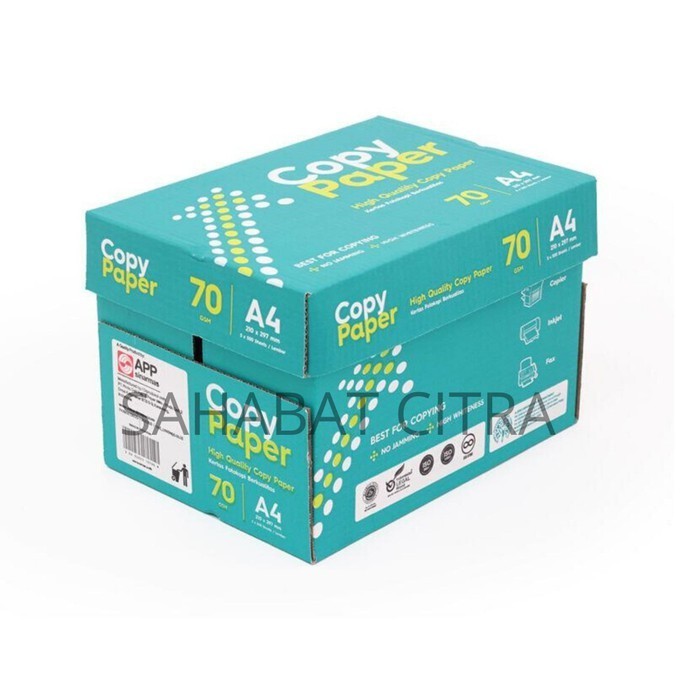 HVS COPY PAPER A4 70GR BOX CONTAINS 5 RIM 纸 (one piece) | Shopee Malaysia