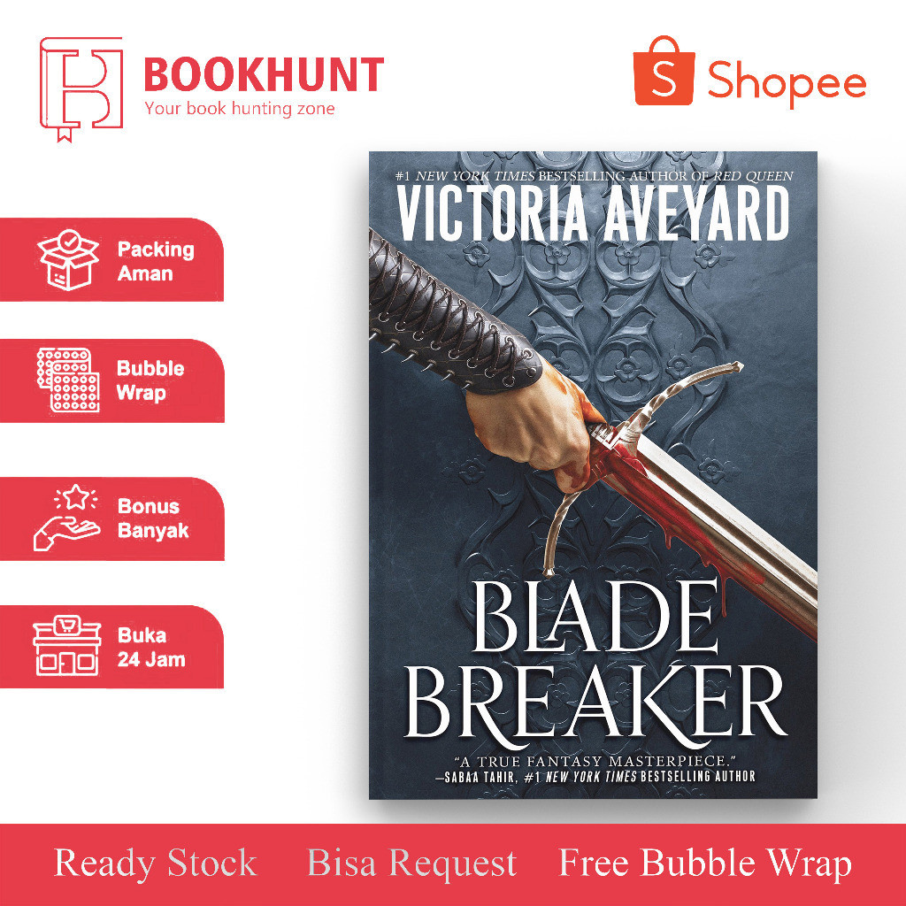 Blade Breaker (Realm Breaker, 2) by Victoria Aveyard (English) | Shopee ...