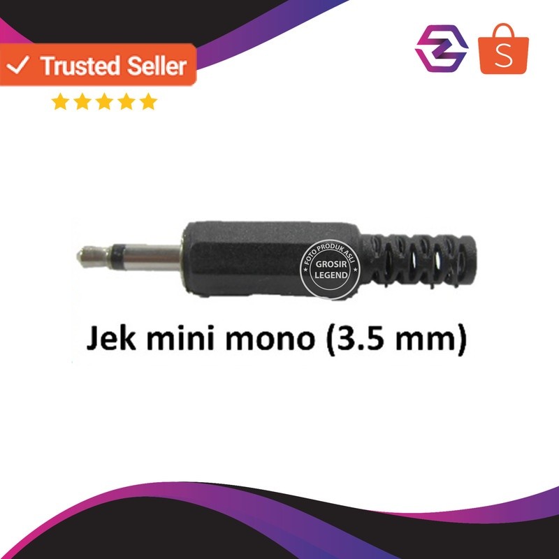 Jack jak Jack mini mono Tail Plastic Jack aux audio Jack 3.5 mm ...