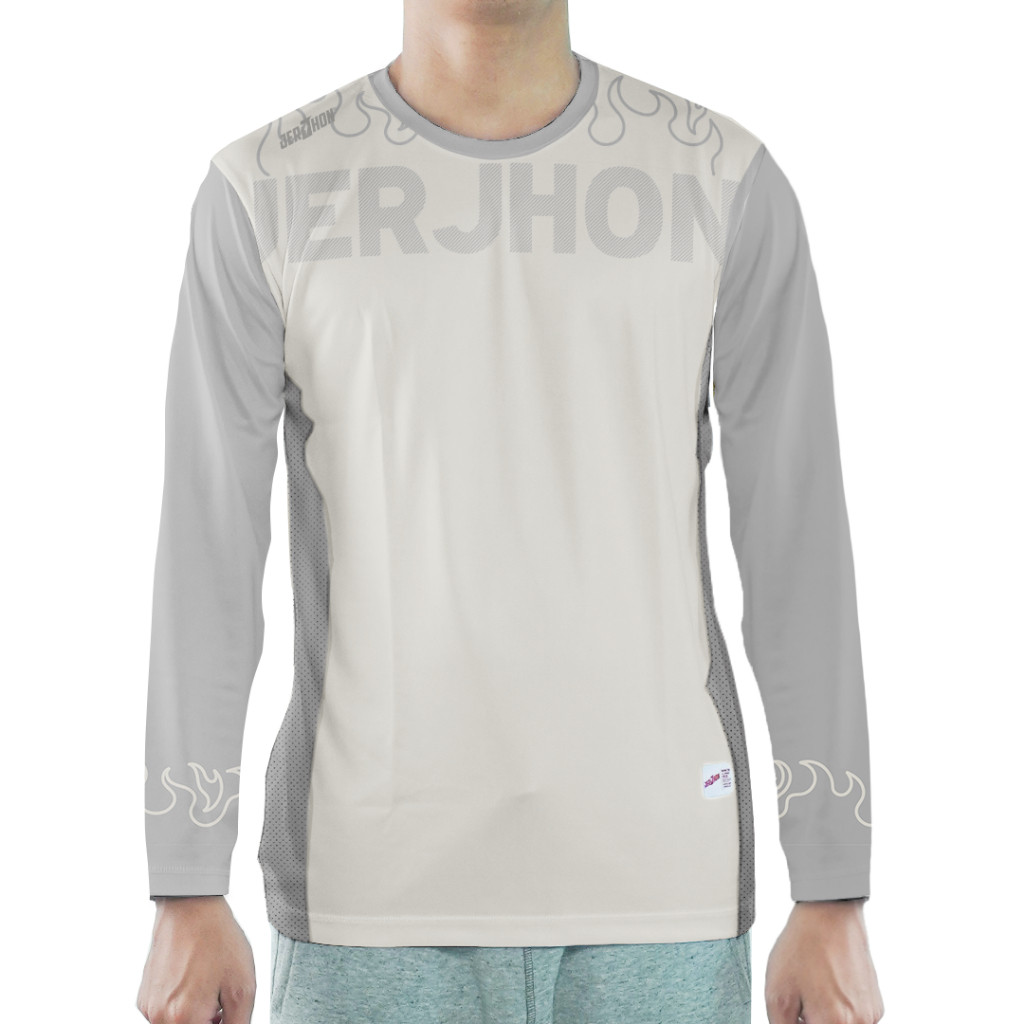 Jerjhon Unisex Long Sleeve Bicycle Sports Jersey - MTB Goda | Shopee ...