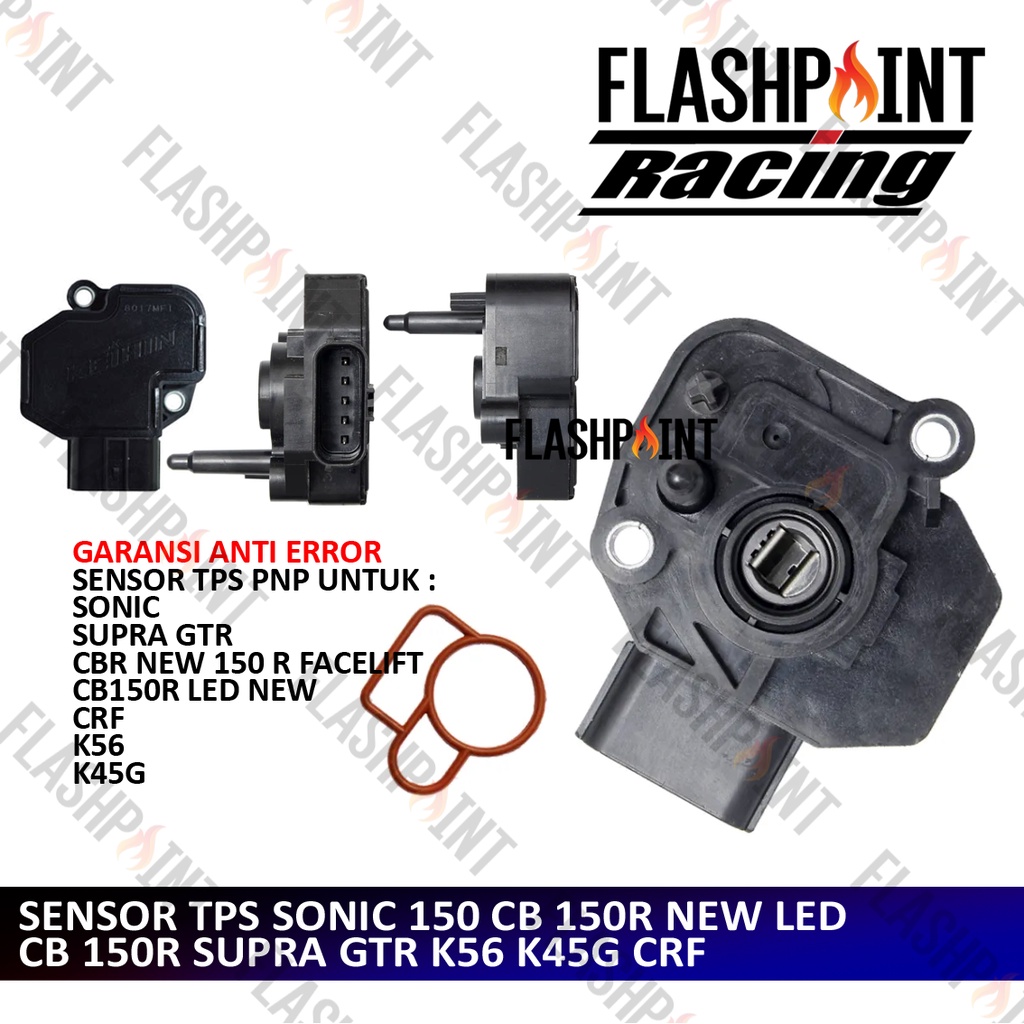 TPS SENSOR BLACKVIPER THROTTLE BODY TPS SONIC 150 R NEW CBR CB 150 ...