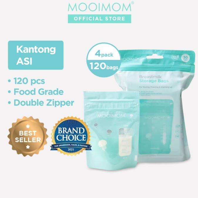 Asi BAGS | Mooimom Breastmilk Storage Value Pack 120ml (120pcs ...