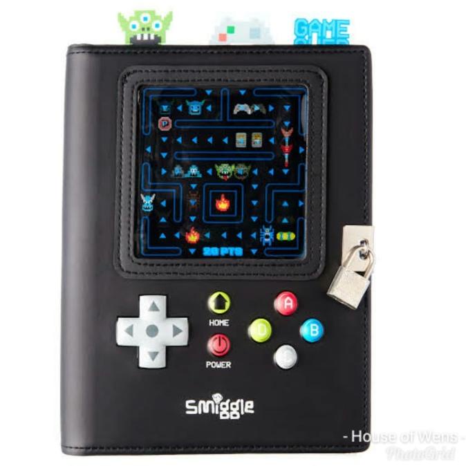 Smiggle Game Over Lockable A5 Notebook - Diary Smiggle Limited Edition ...