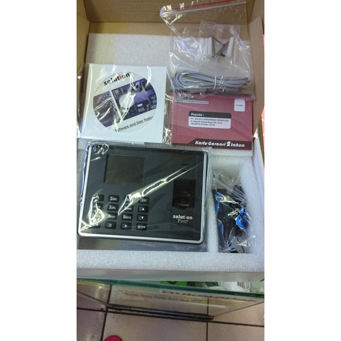 MESIN Solution P207 Fingerprint Attendance Machine Fingerprint ...