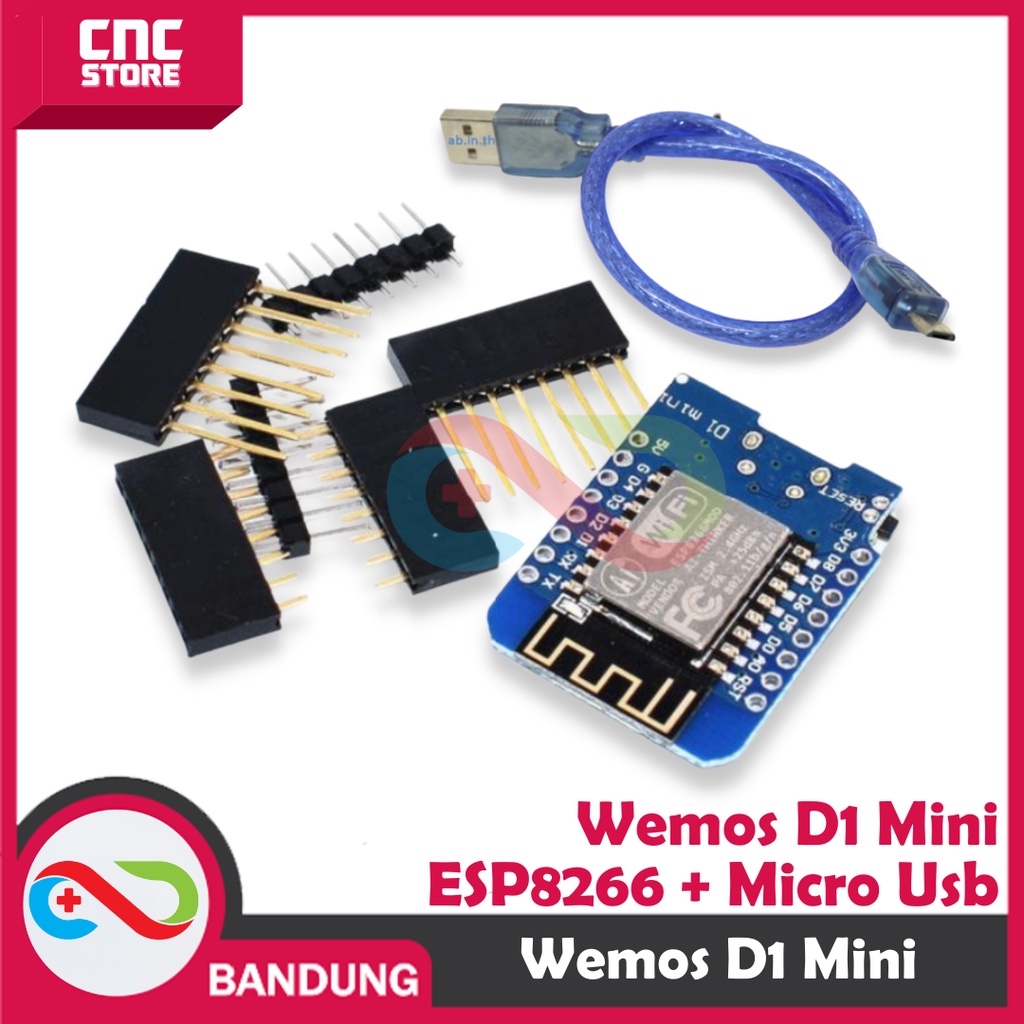 Wemos D1 MINI NODEMCU 4MB LUA WIFI IOT INTERNET ESP8266 ESP12E + MICRO ...