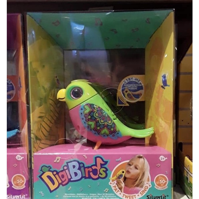 Digi Birds Pat, Tweet & Sing Original Silverlit (Bird Robot) | Shopee ...