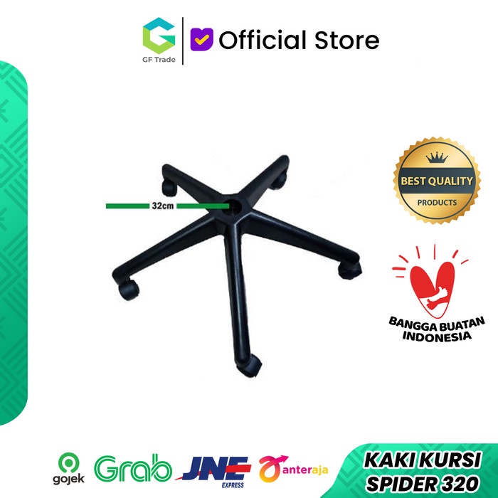 Spider 320 Model Office Chair Legs Including Wheels (New) | Shopee Malaysia