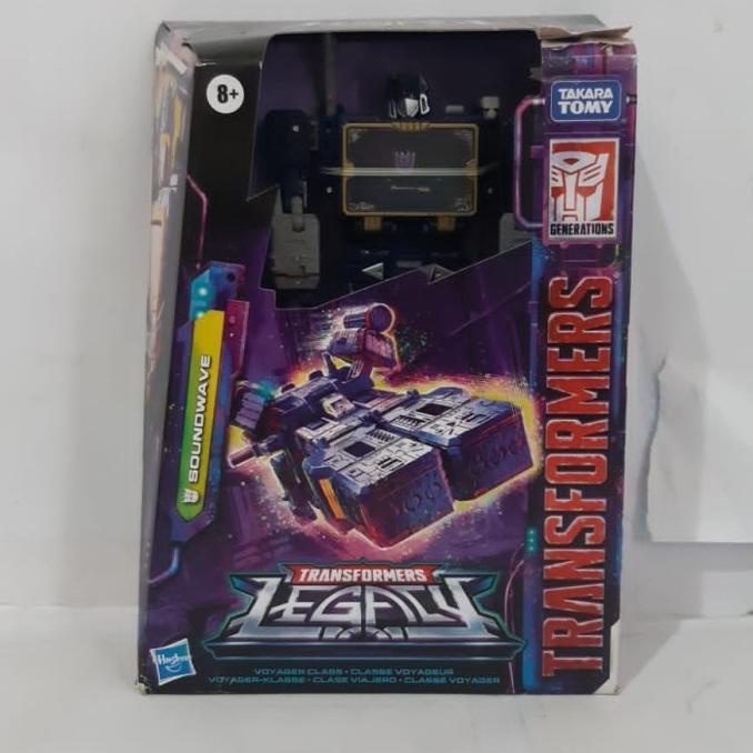 Hasbro, Transformers Legacy Voyager Class Soundwave (Bad Box) | Shopee ...