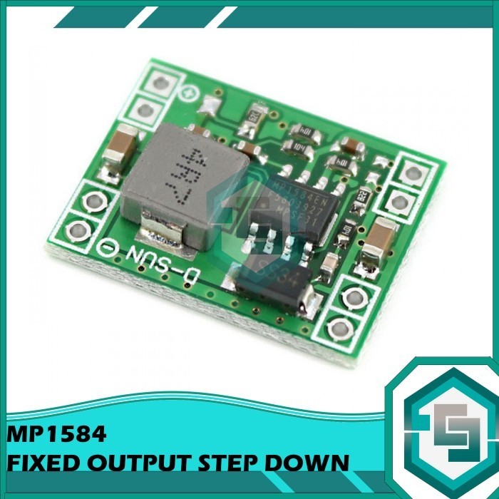 Step Down Mp1584 Small Fixed Output Dc 3A 7V-28V To 5V Module | Shopee ...