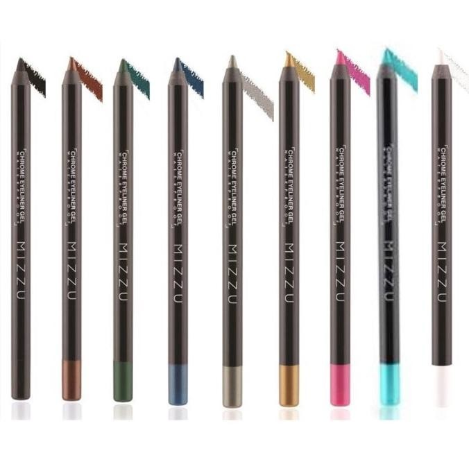 Mizzu Chrome Eyeliner Gel Sparkling Gold 07 - Eye Liner Waterproof ...
