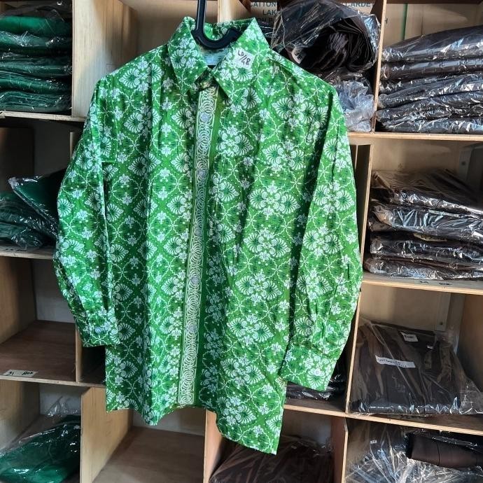 Best Sales School Uniform Al Azhar Batik New Motif Long Sleeve Limited ...