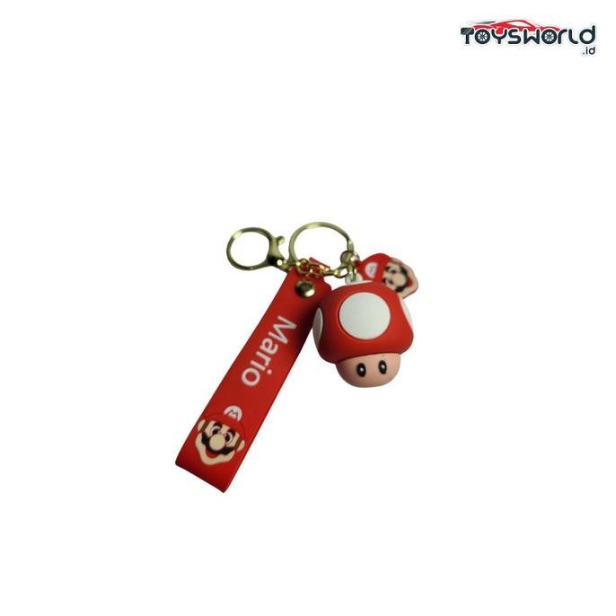 Keychain Mario Bros Mushroom | Shopee Malaysia