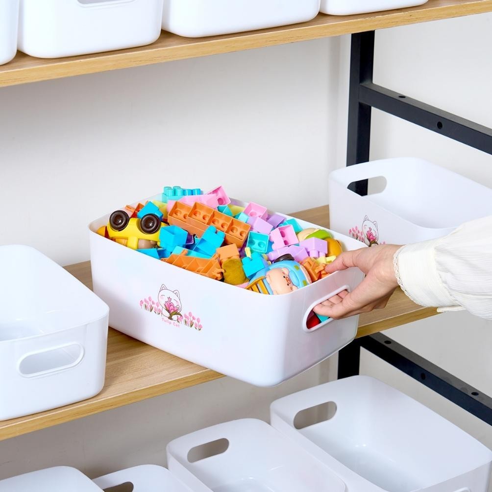 Tulip Cat Storage Box 3 Sizes Multipurpose Clothes Toy Box Storage ...