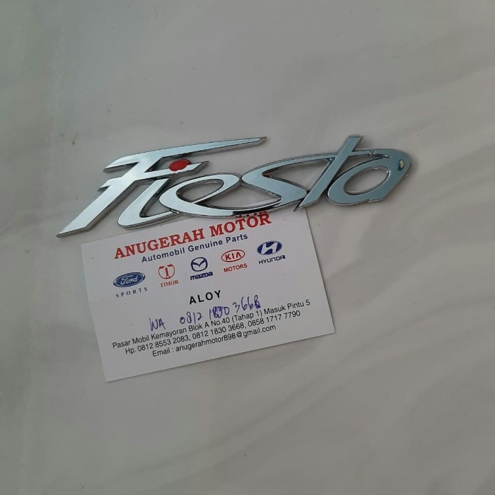 Fiesta Writing Emblem Logo | Shopee Malaysia