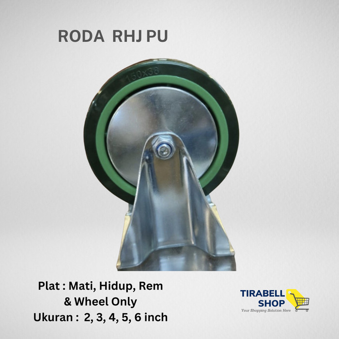 Pu RHJ Germany Wheel 5 inch set (2 Off 2 Live Without Brakes) | Shopee ...