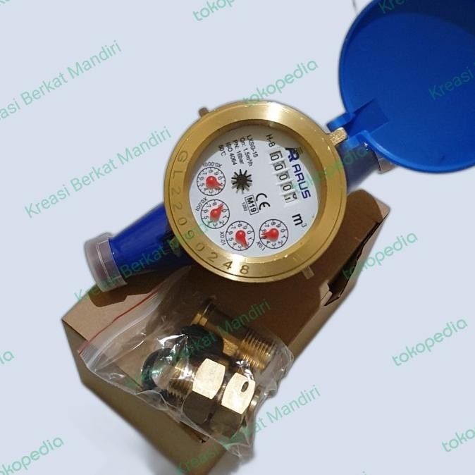 Water Meter 1/2" Inch / Water Meter 1/2" Inch / Water Flowmeter Dn15 Mm ...