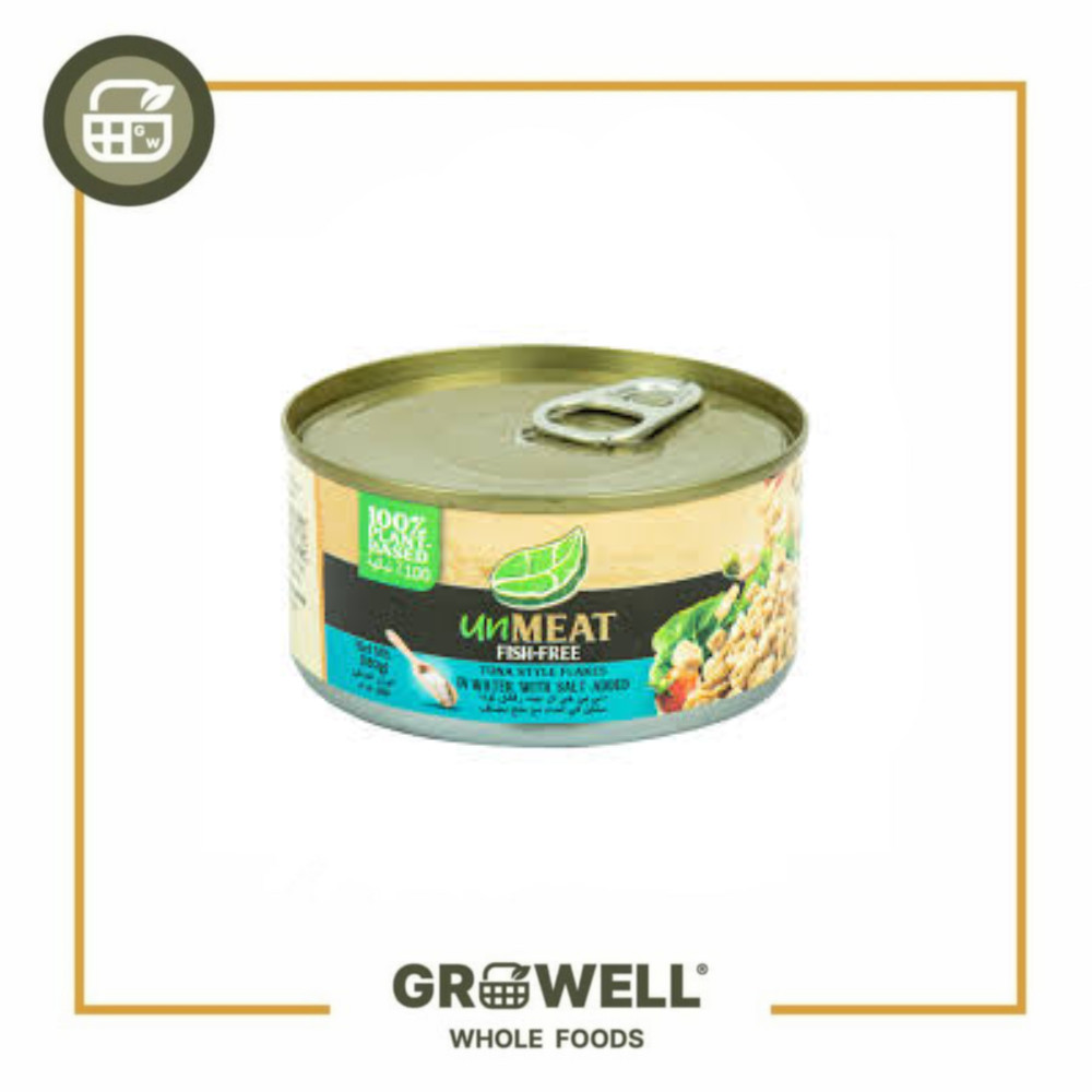 UNMEAT TUNA STYLE FLAKES IN WATER WITH SALT ADDED 180 G | Shopee Malaysia