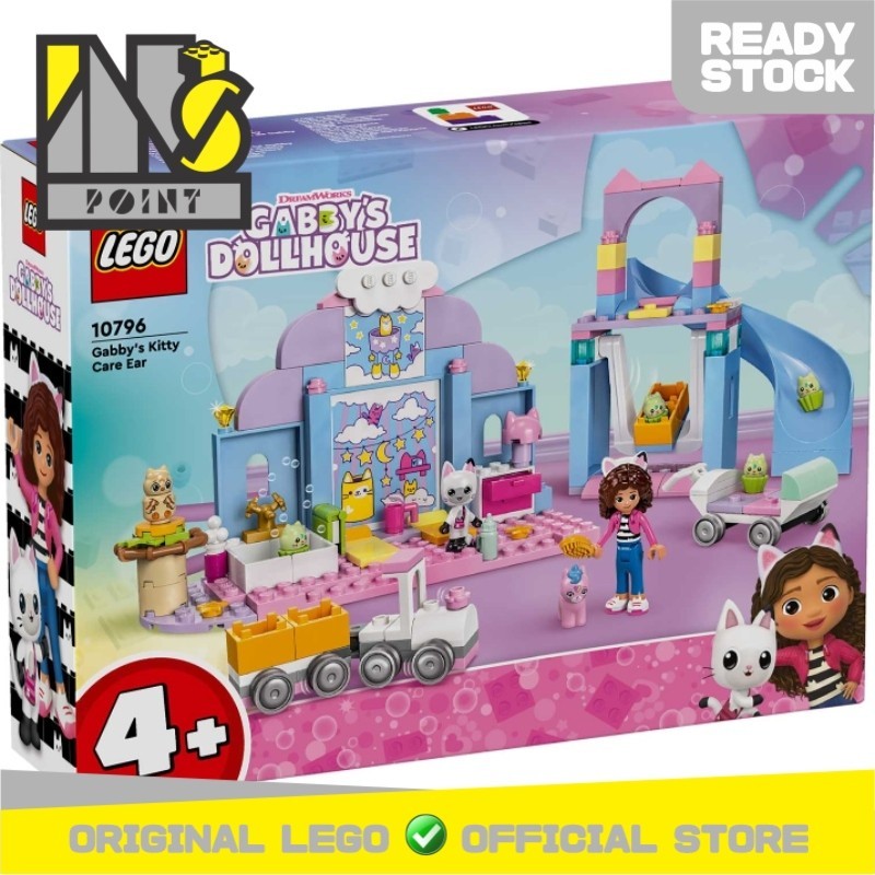 Lego 10796 - Gabby's Dollhouse - Gabby's Kitty Care Ear | Shopee Malaysia