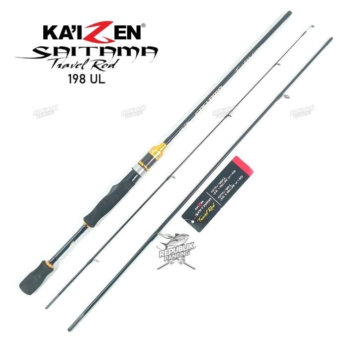 Ul KAIZEN SAITAMA TRAVEL ROD | Solid Tip Carbon Connect 3xul RP Premium ...