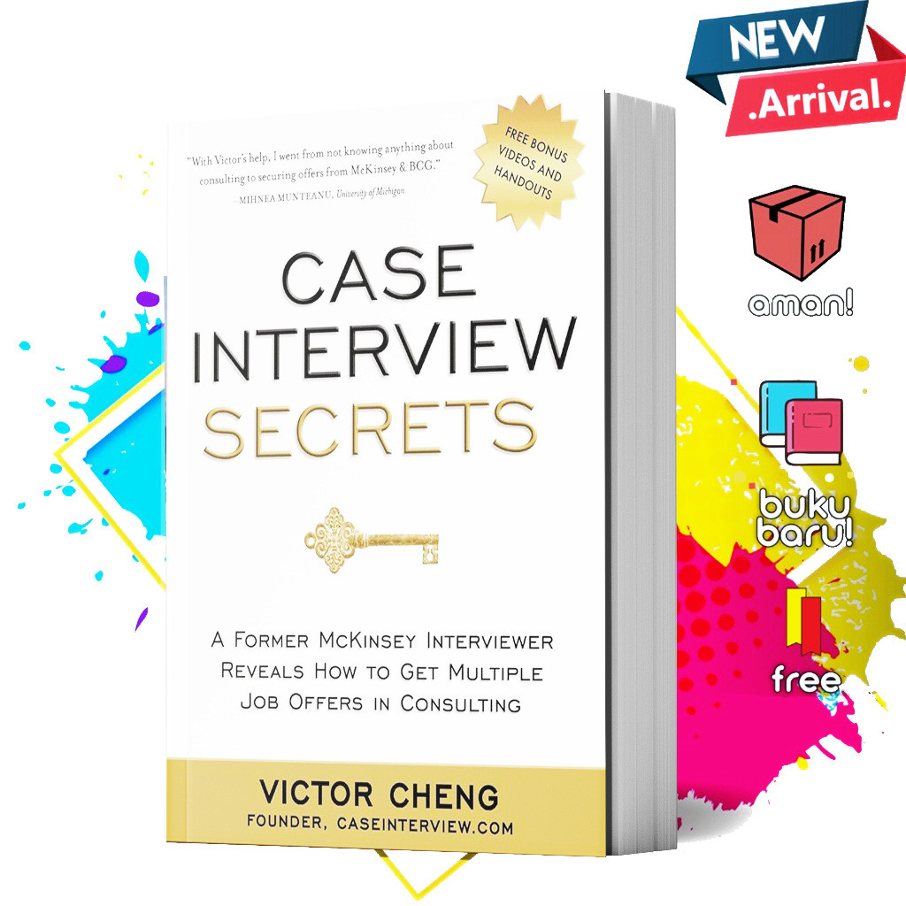 Case Interview Secrets by Victor Cheng (English) | Shopee Malaysia