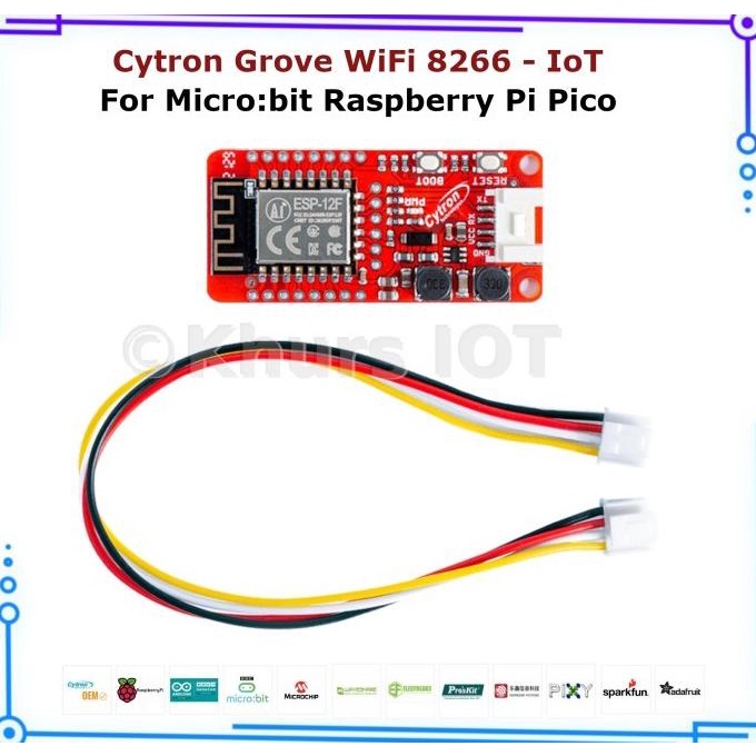 Cytron Microbit Grove WiFi 8266 - IoT for micro:bit Raspberry Pi Pico | Shopee Malaysia