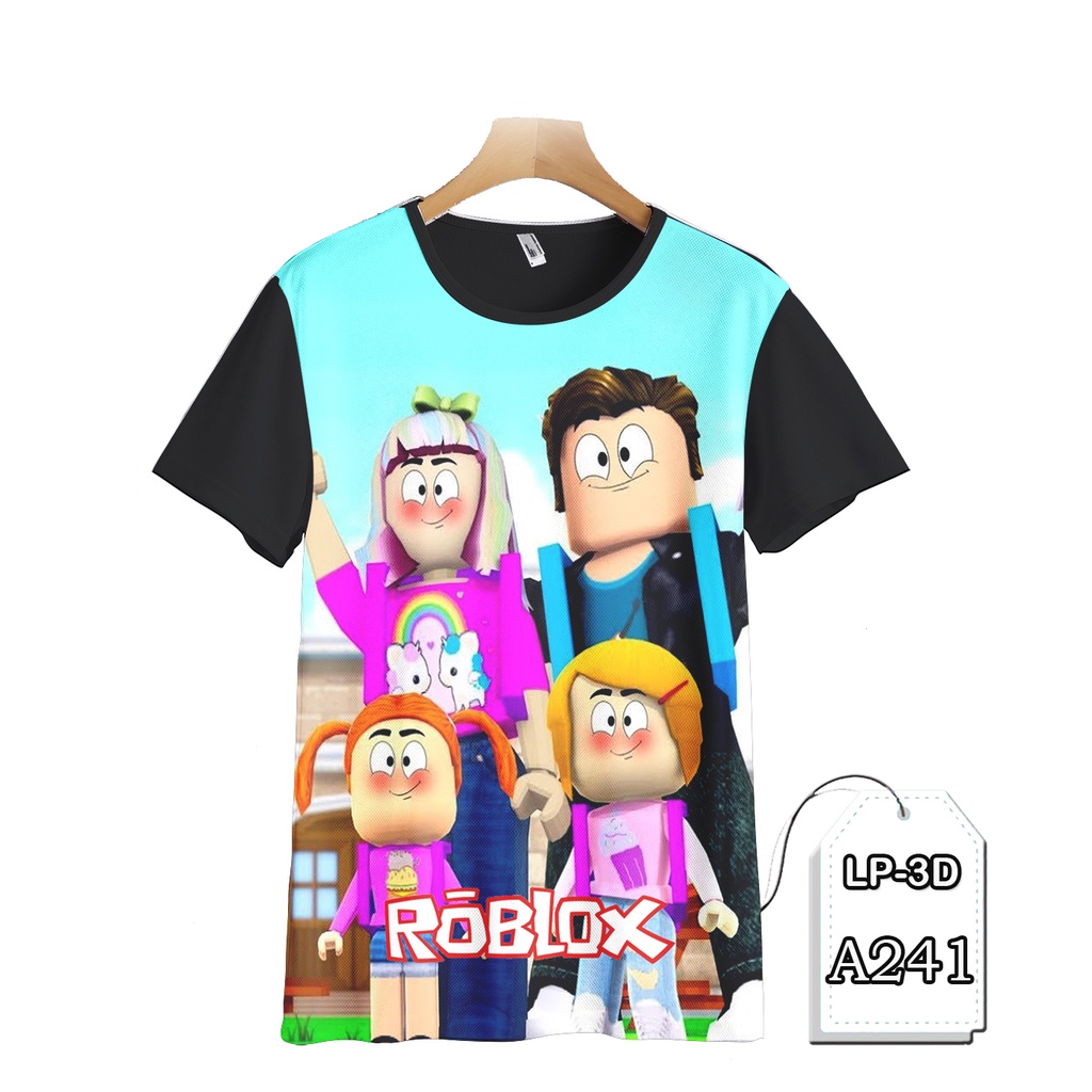 Roblox Family Clothes 3D Game Children's Clothes LP3D-A241 | Shopee ...