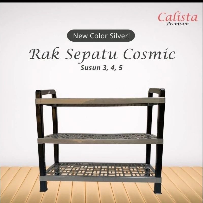 (CMP) Cosmic silver Shoe Rack/cosmic Shoe Rack Stacking 3,4,5/calista ...