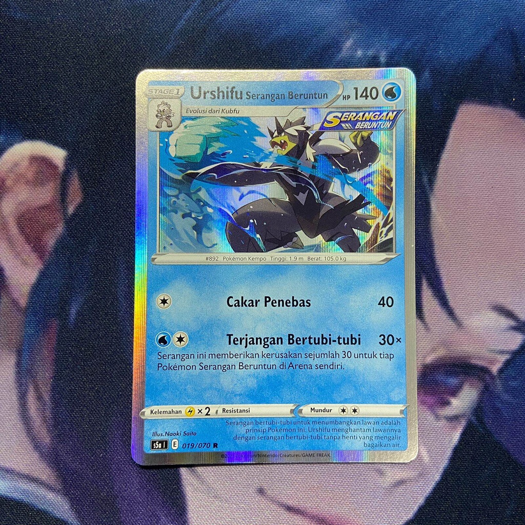Pokemon (ID) urshifu attack - S5a 019/070 - R | Shopee Malaysia
